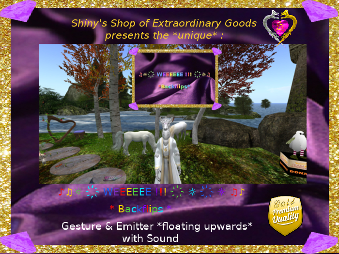Second Life Marketplace - ^..^ Weeeee Gesture & Emitter *great for Parties*
